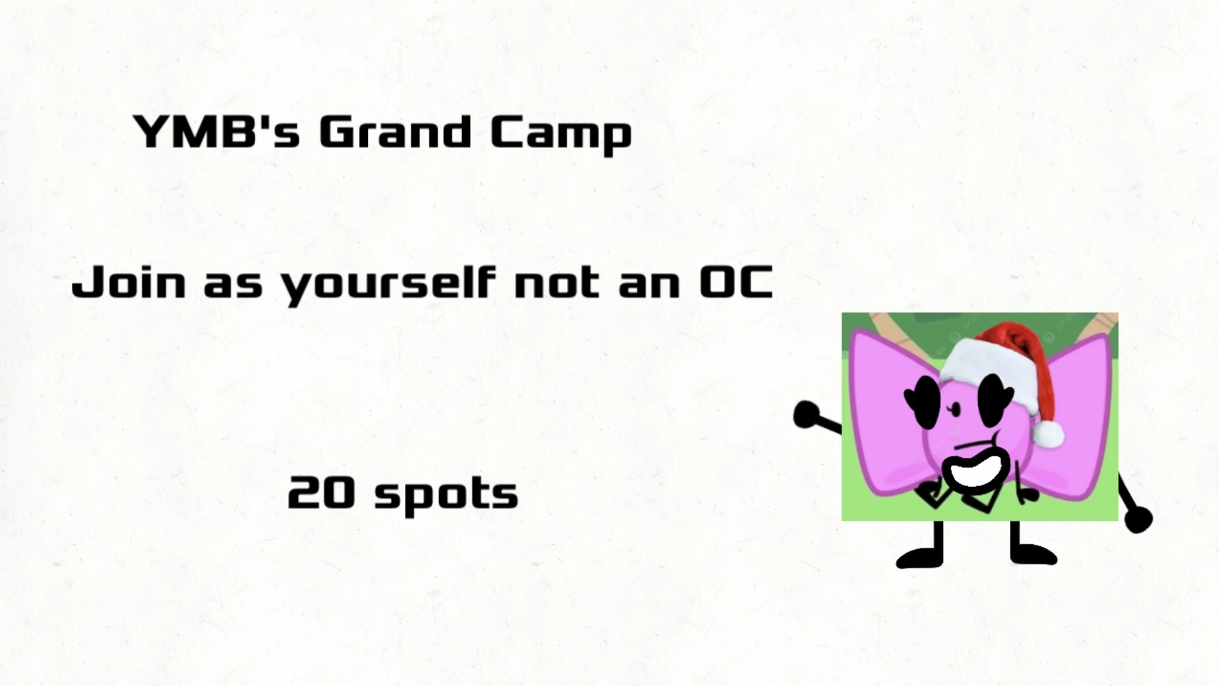 Just one spot left | Fandom