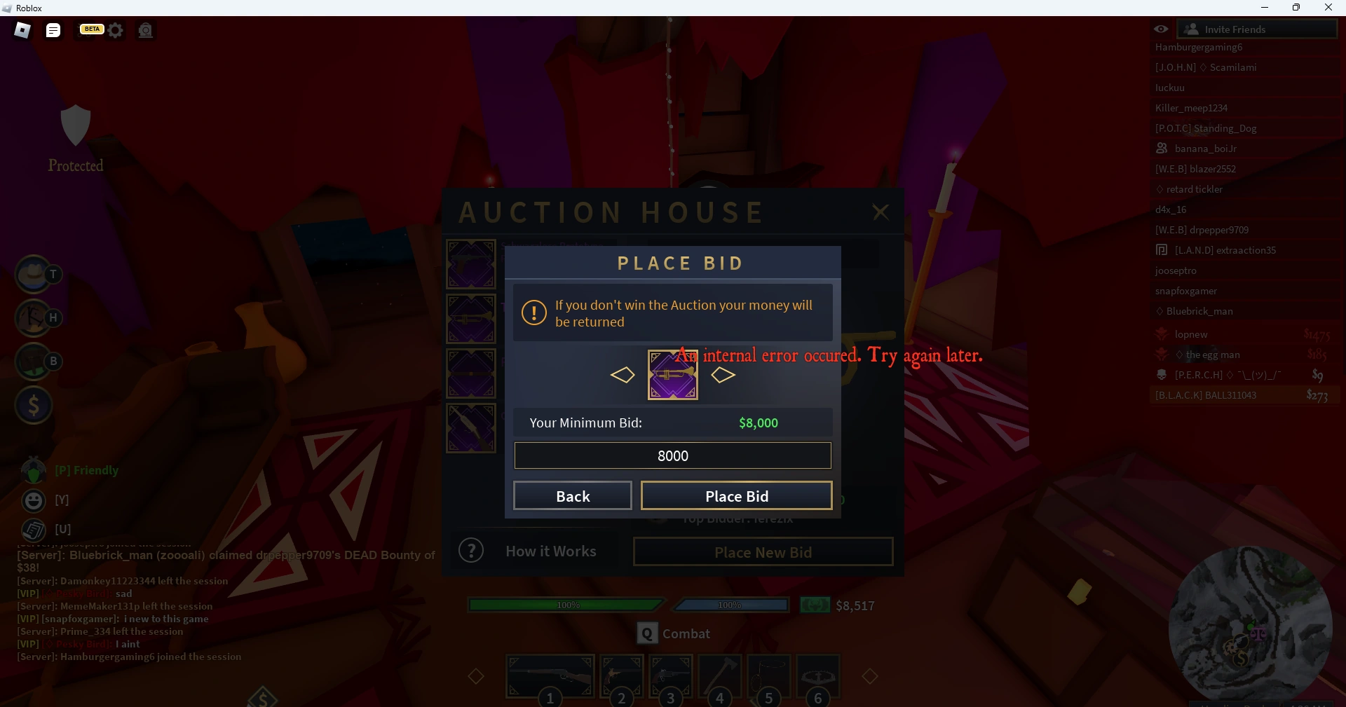 Auction Bug Please Help! | Fandom
