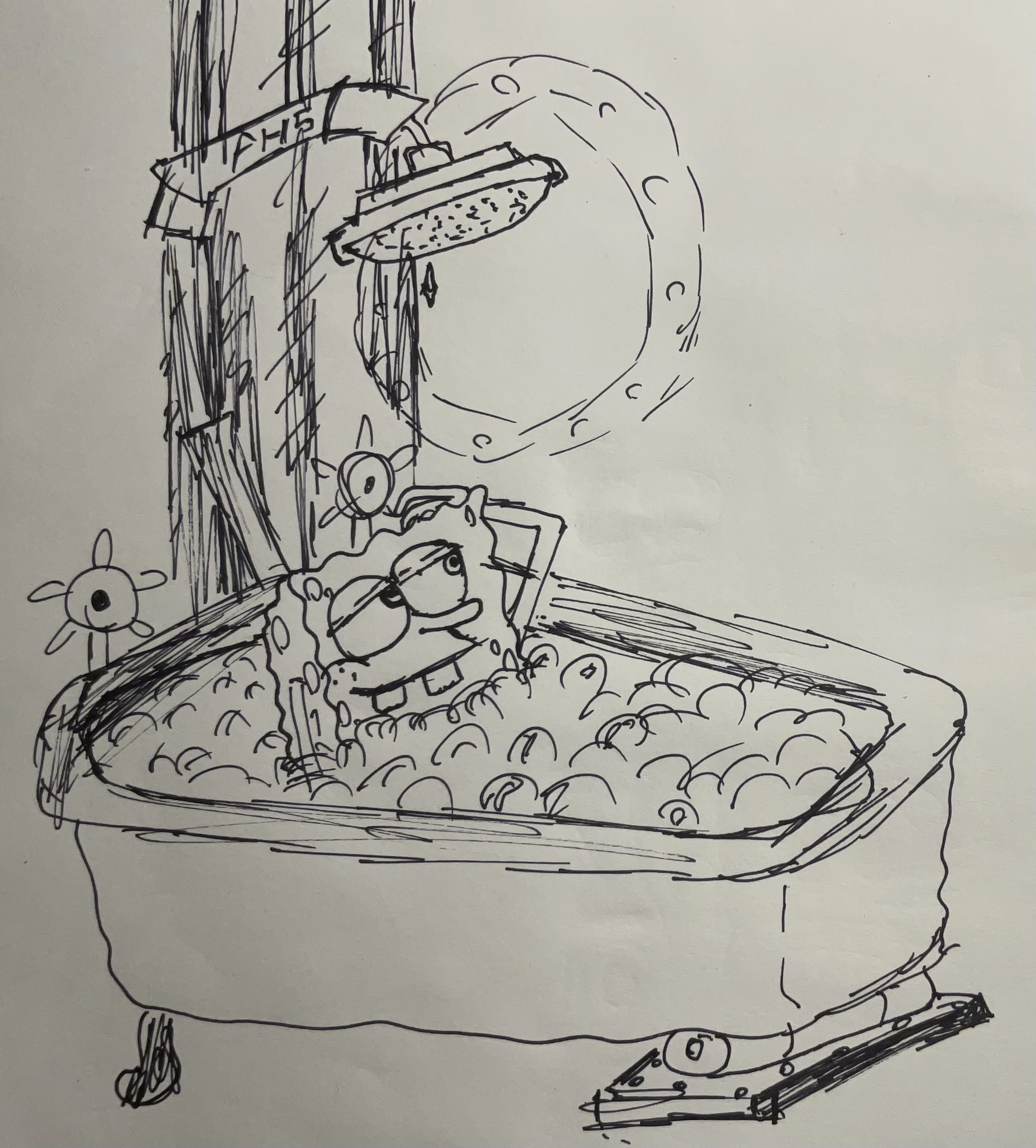 SpongeBob Enjoys a Nice Relaxing Bath | Fandom