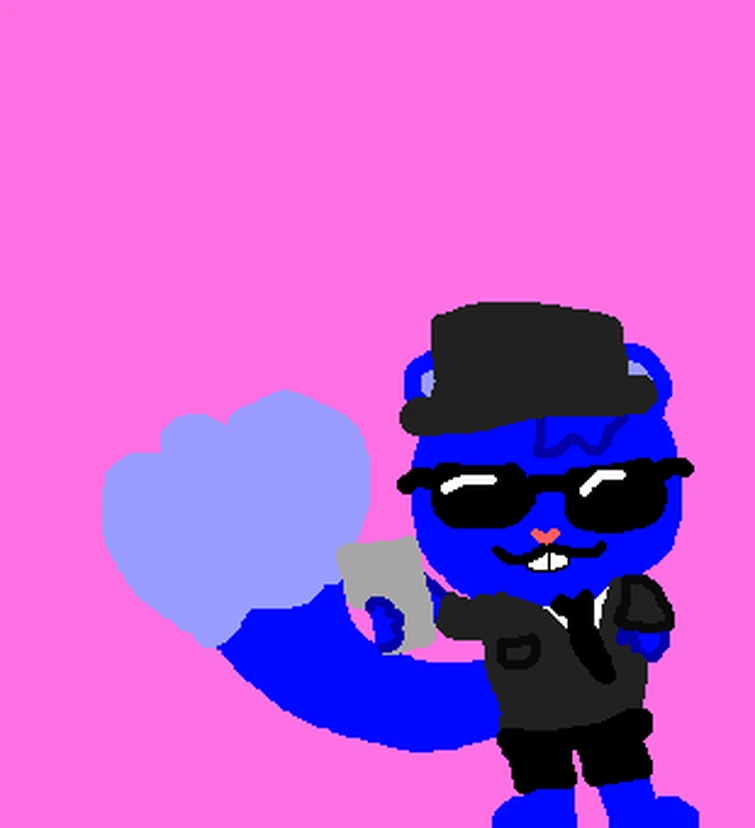 Balloon's Halloween costume: Mafia Boss! (My HTF OC) | Fandom