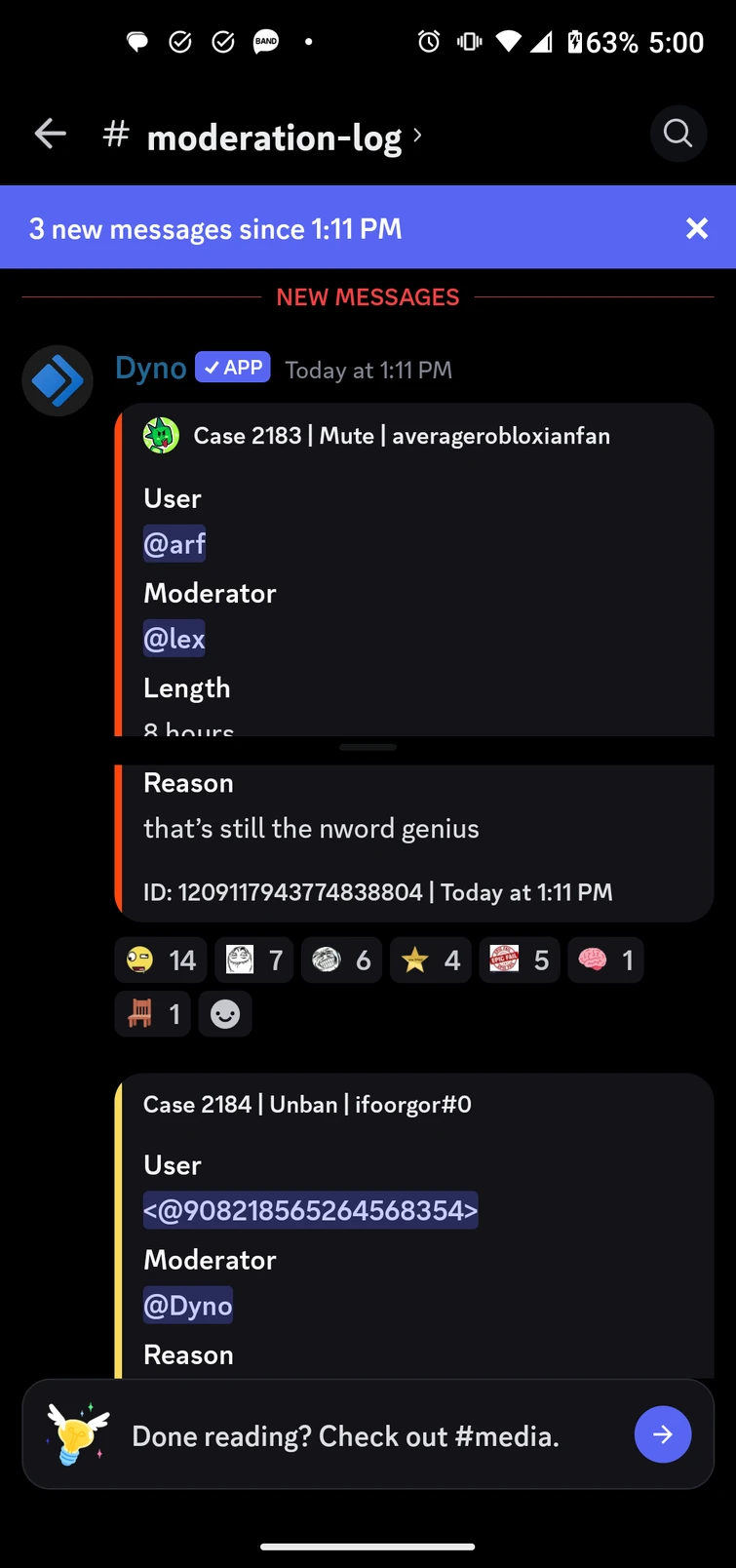 im muted from the tumore server for 8 hours | Fandom