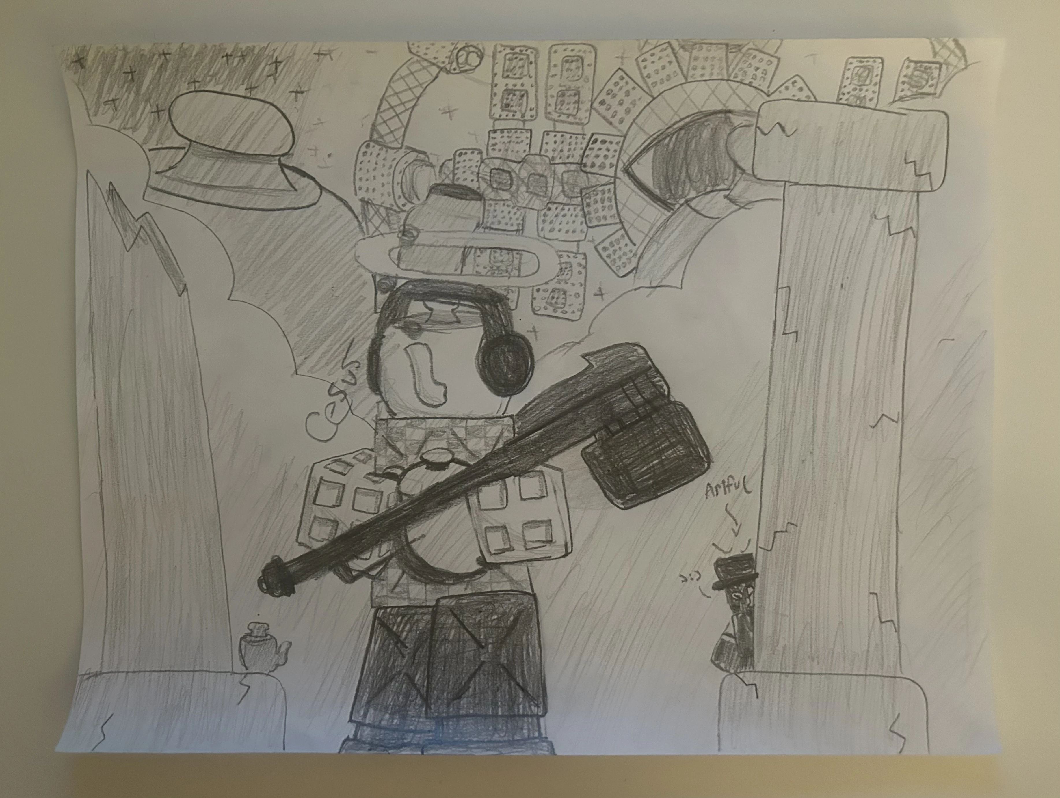 Cesus artwork for drawtober #29 | Fandom
