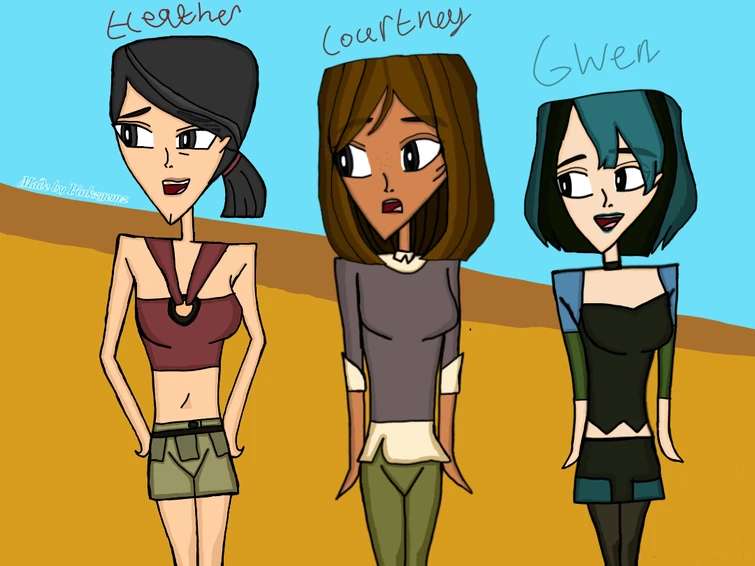 Heather, Courtney and Gwen. (My favorite TDI Trio ngl.) | Fandom