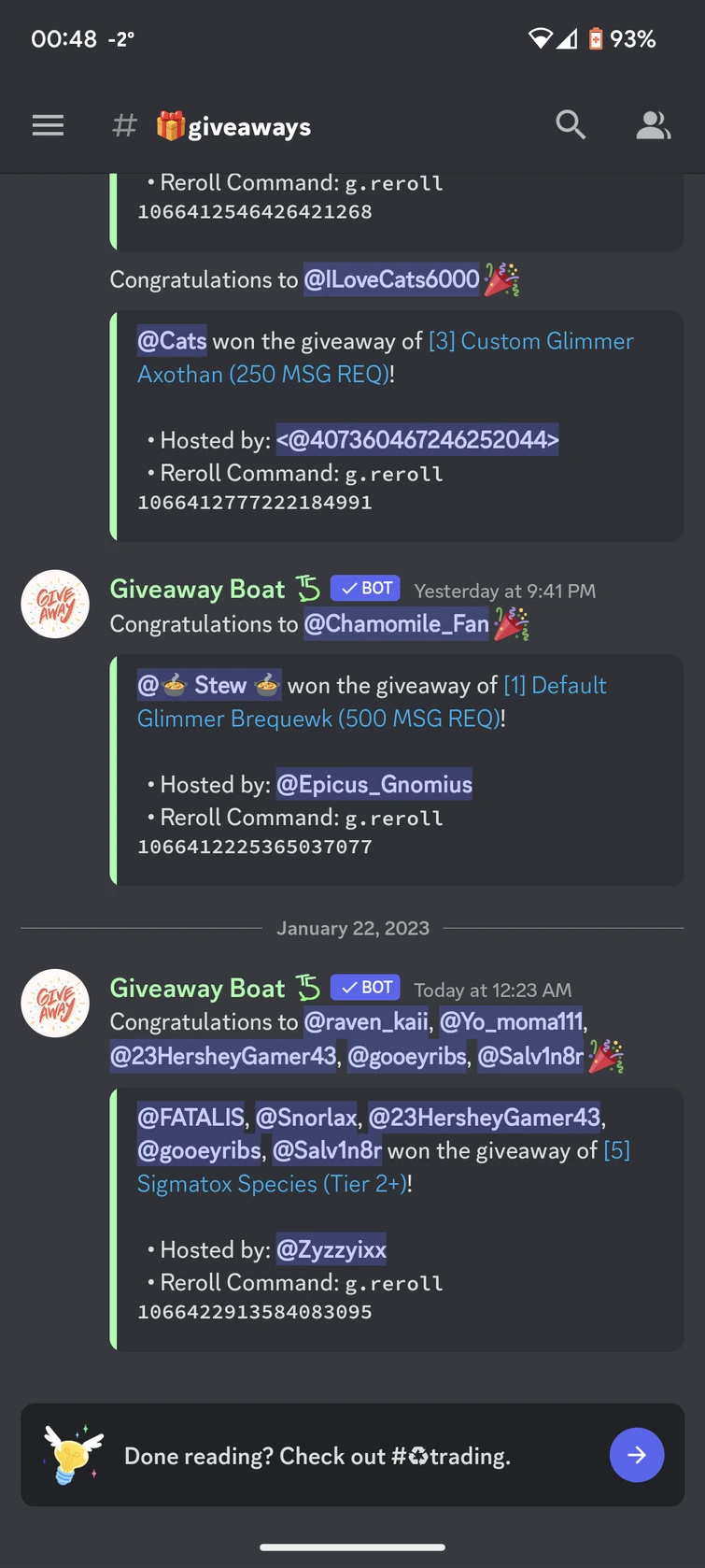 Yo wikians with discord who won the sigma giveaway? | Fandom