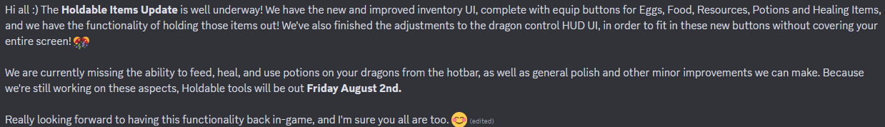 holdable items are coming pretty soon!! | Fandom