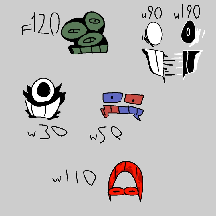 I draw entities from my fangame😨 | Fandom