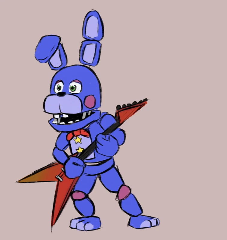 Rockstar Bonnie In Fnaf World ⭐️ | Fandom