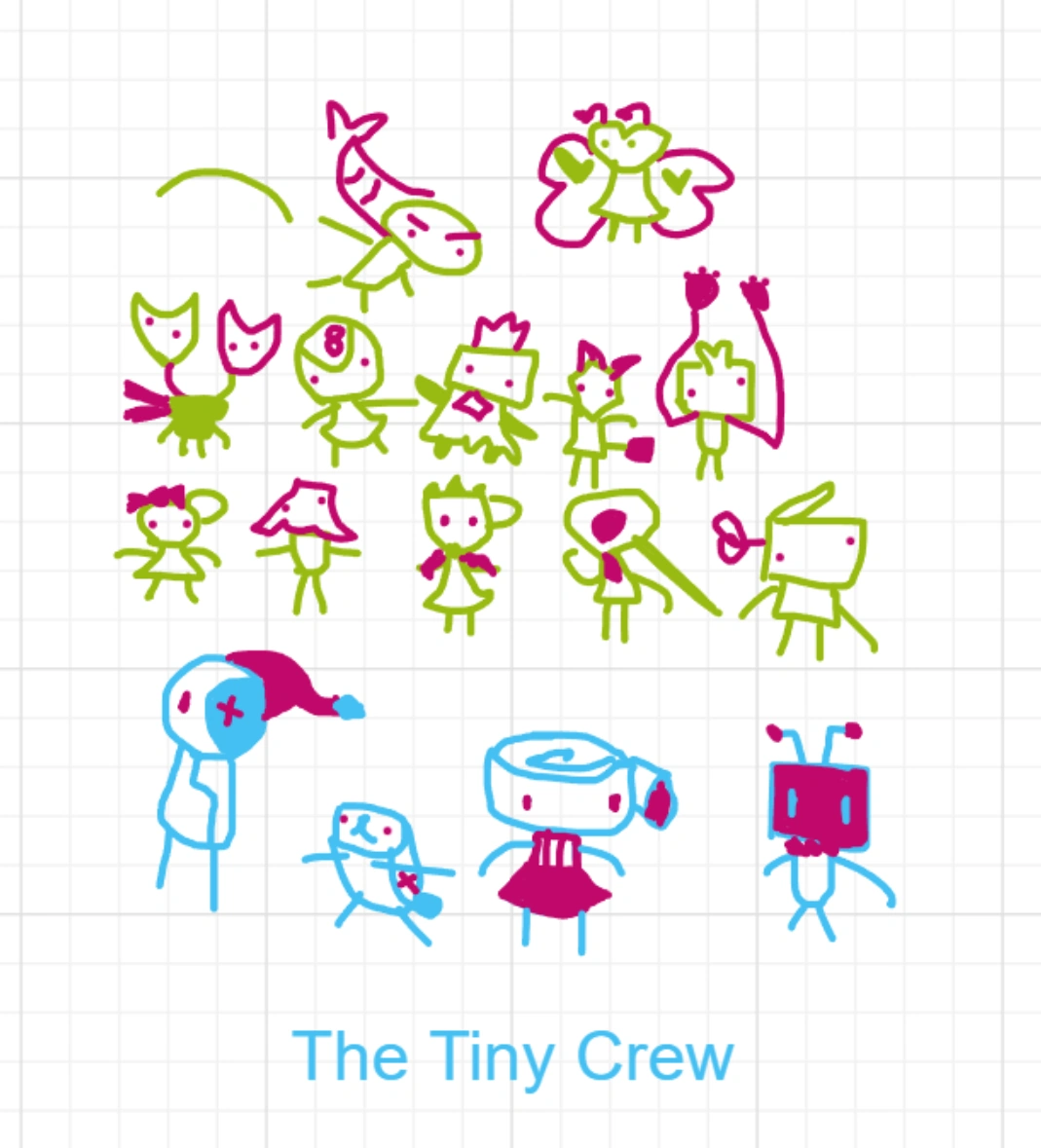 The tiny crew has been completed (for now) | Fandom