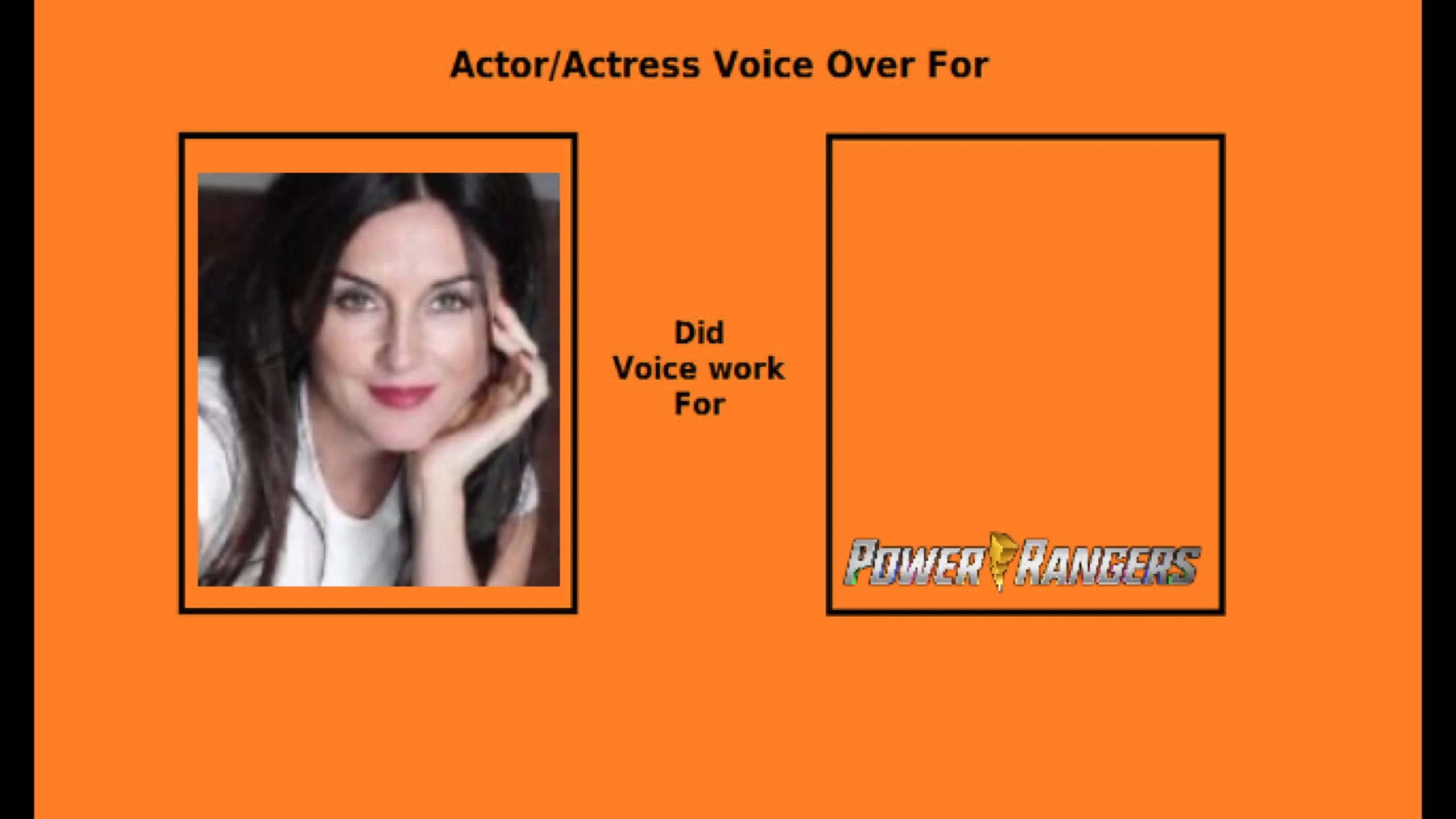 What if Lisa Zane did Voice Work for Power Rangers? | Fandom