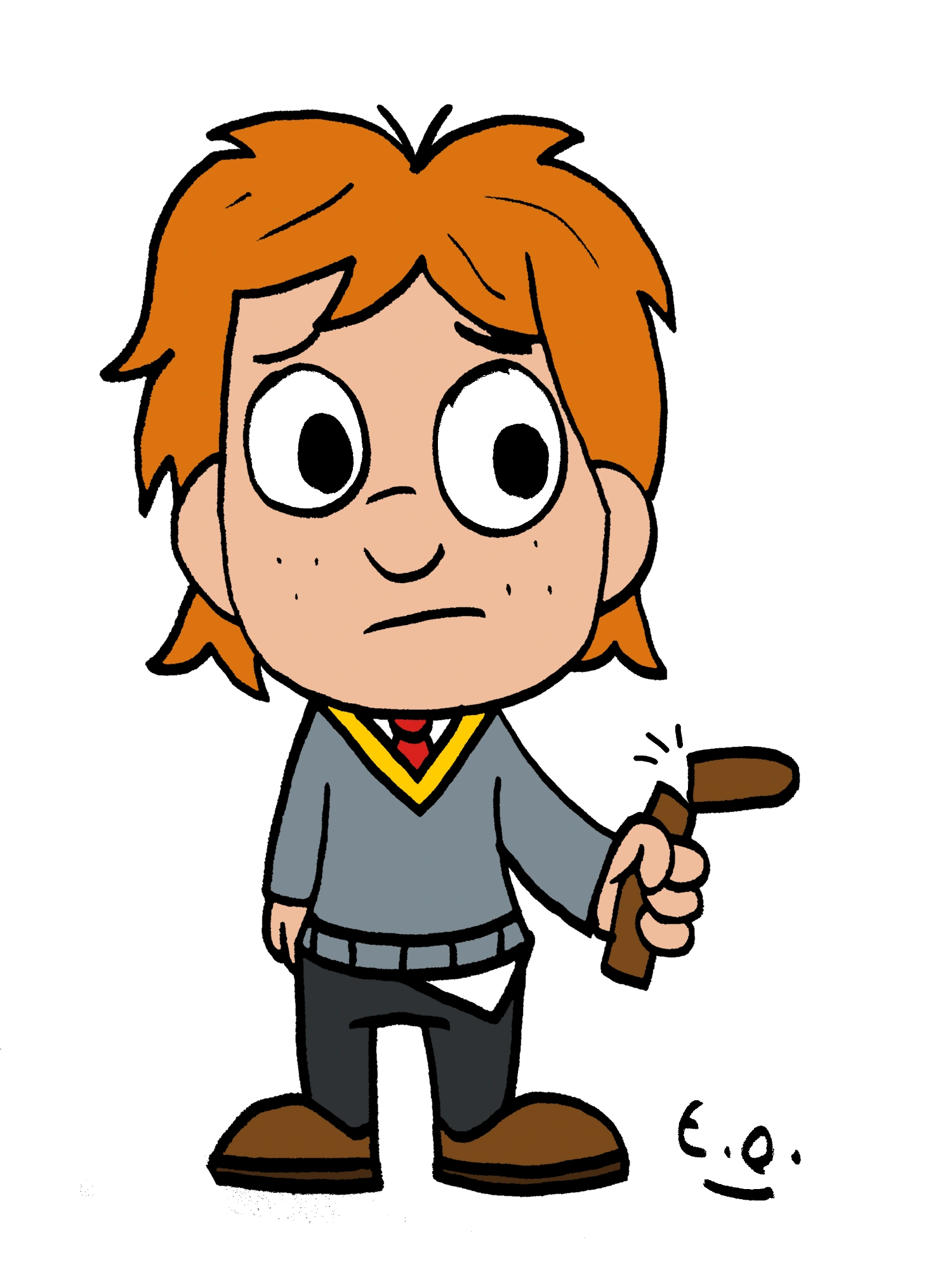 My drawing of Ron | Fandom