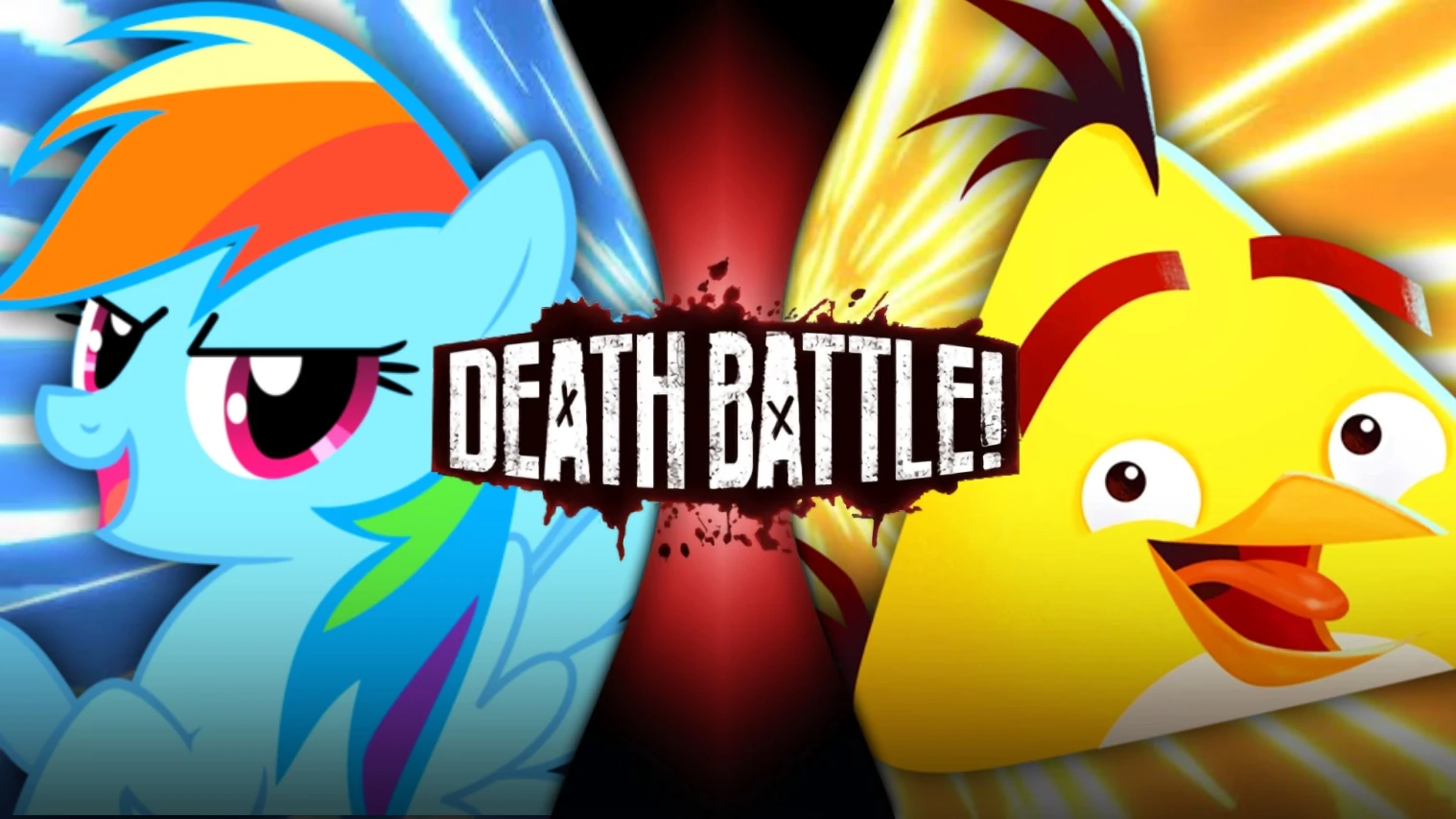 Rainbow Dash vs Chuck (My Little Pony vs Angry Birds) | Fandom