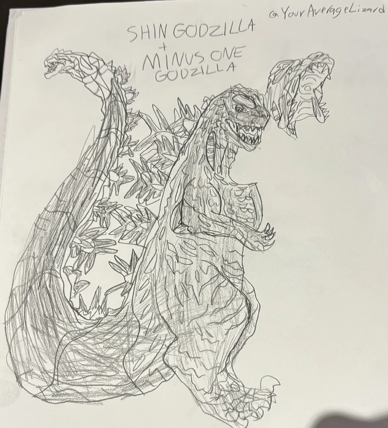 Shin Godzilla + Minus One Godzilla Hybrid | Fandom