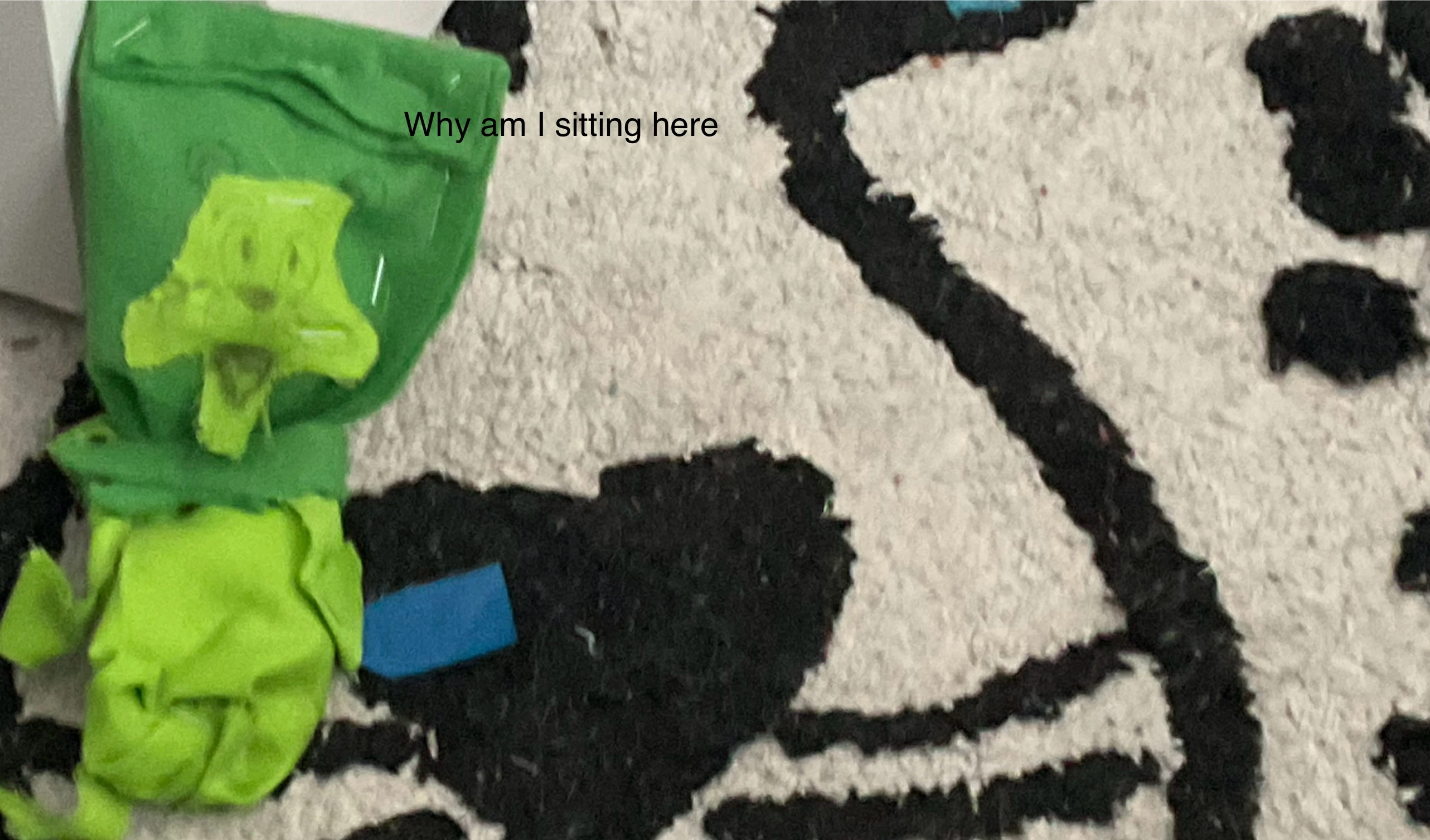 Why is green Linus sitting there | Fandom