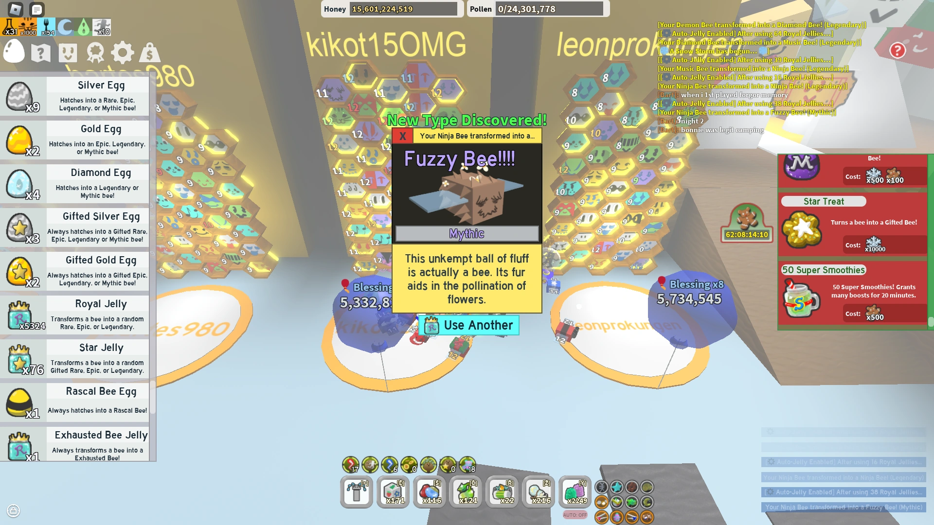 just discovered my last mythic bee | Fandom