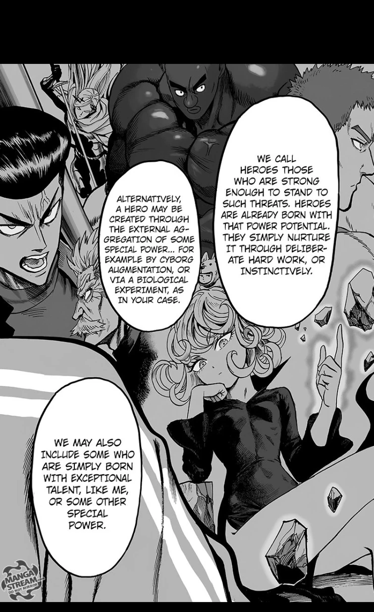 does saitama have infinite power if he trains cause he removed his ...