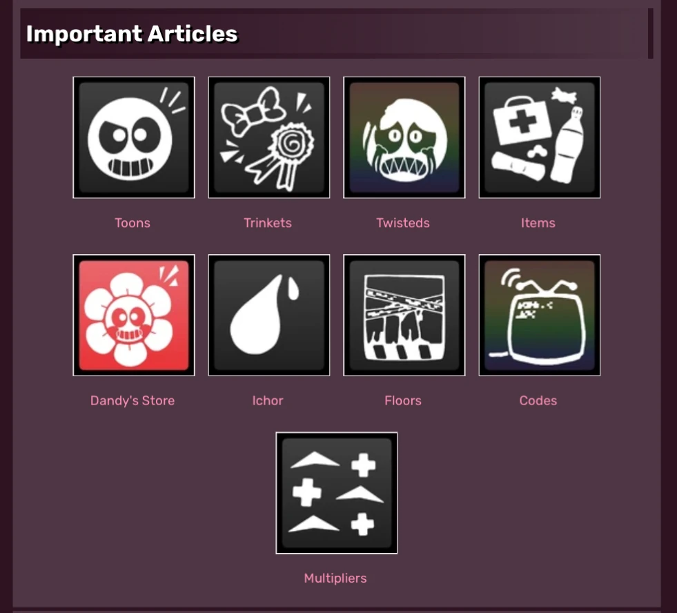 I love the new main page icons | Fandom
