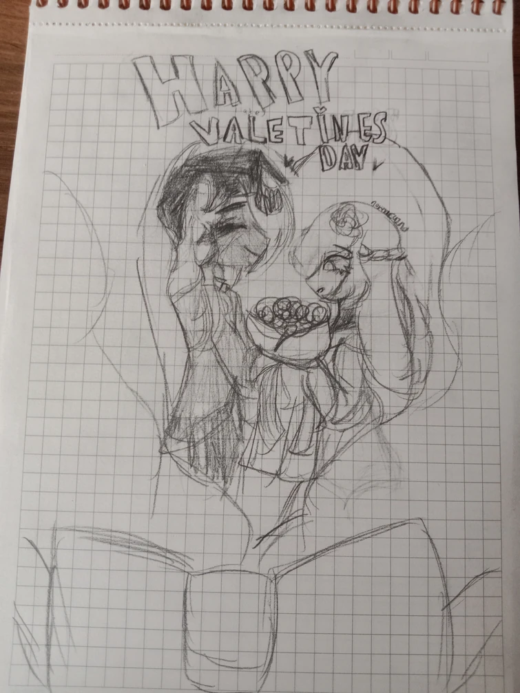 Random confession time:I have a weird obsession with shiping White Rose (one of OCs) and ...