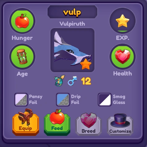 Trading/selling FM vulp | Fandom