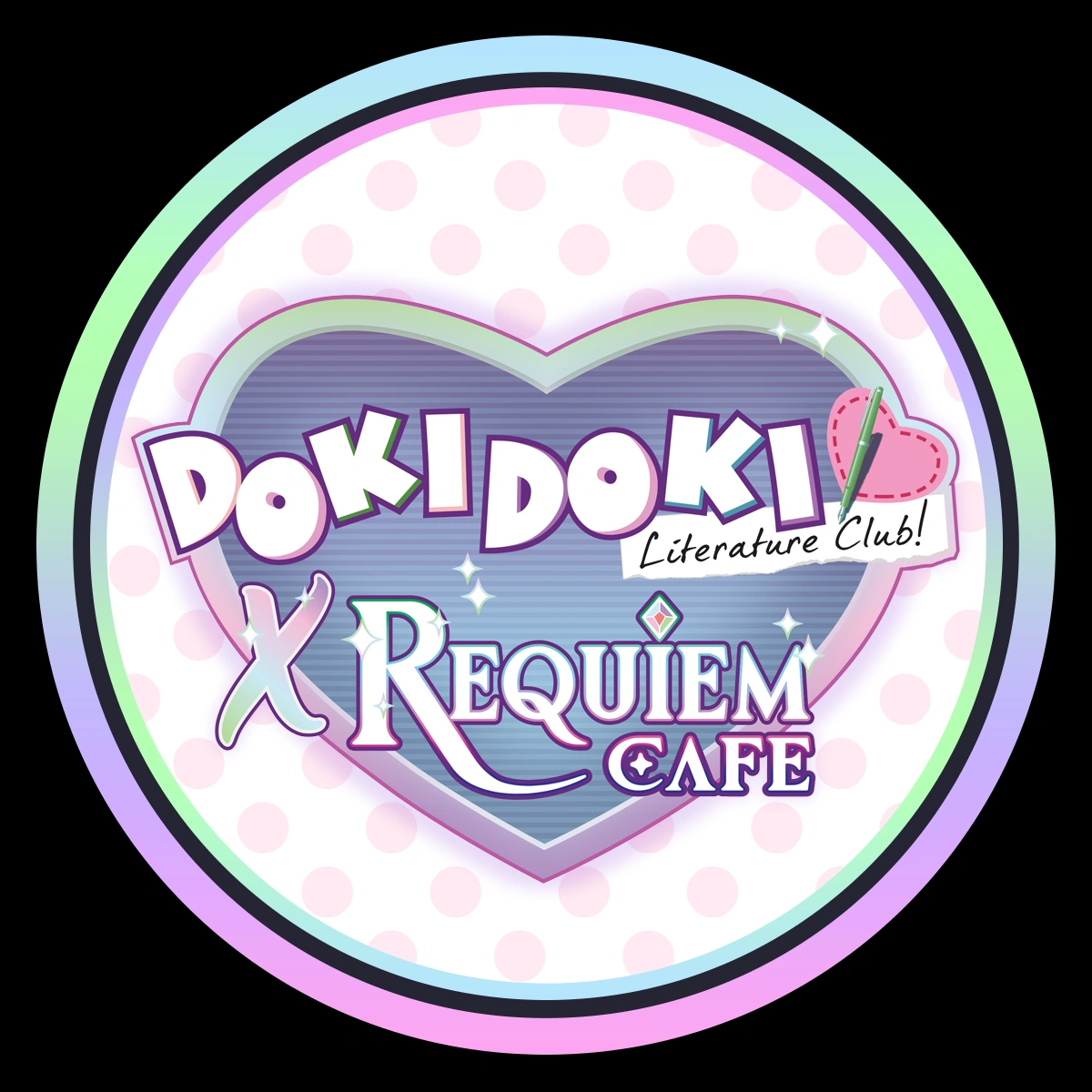 Hey, did ya know there was a collab with DDLC & The Requiem Cafe? | Fandom