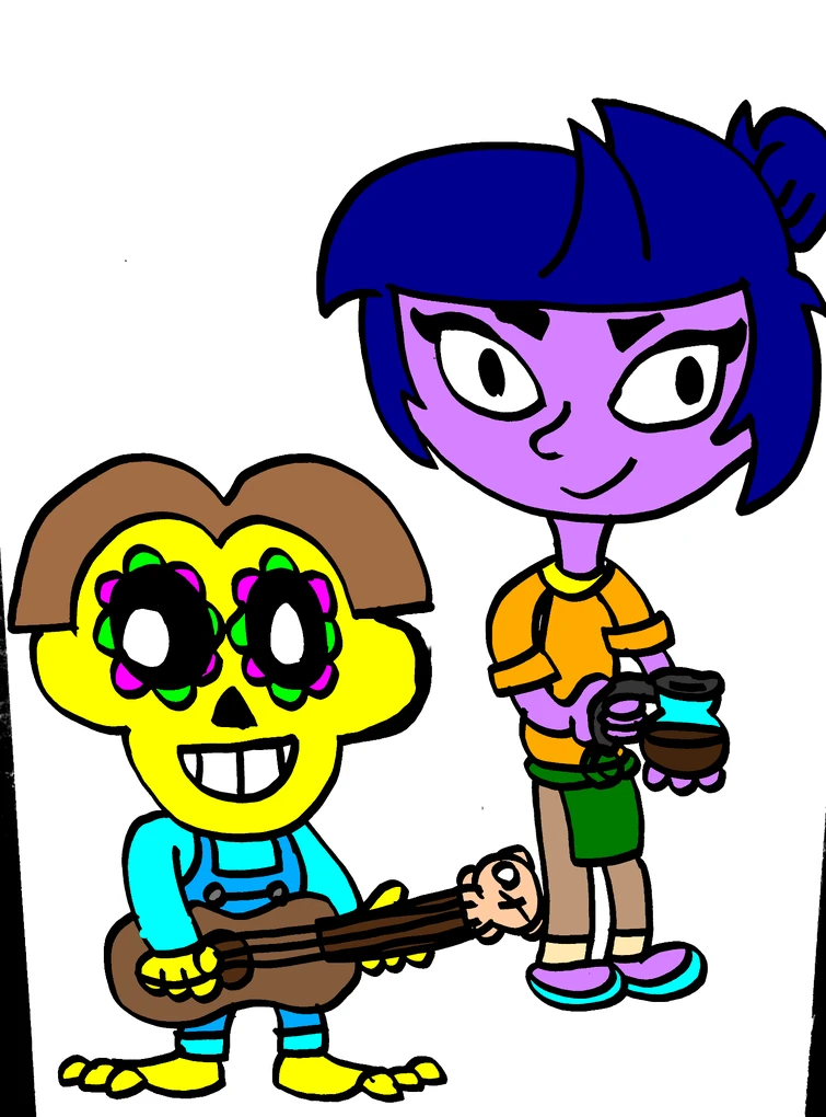 My drawing of Cricket Poco (& Gloria Bibi) (Skin Ideas Pt. 2) | Fandom