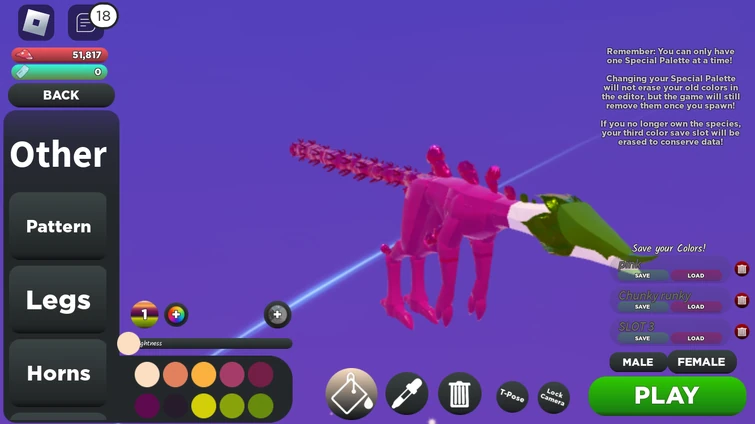I DID IT! I MADE A CHUNKY RUNKY SKIN FOR EVERY CREATURE I COULD (not ...