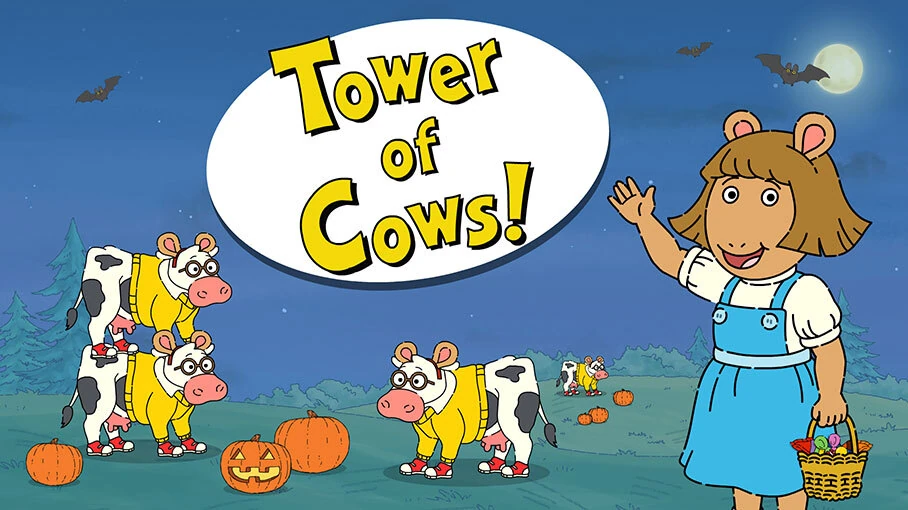 There is a Halloween version of Tower of Cows | Fandom