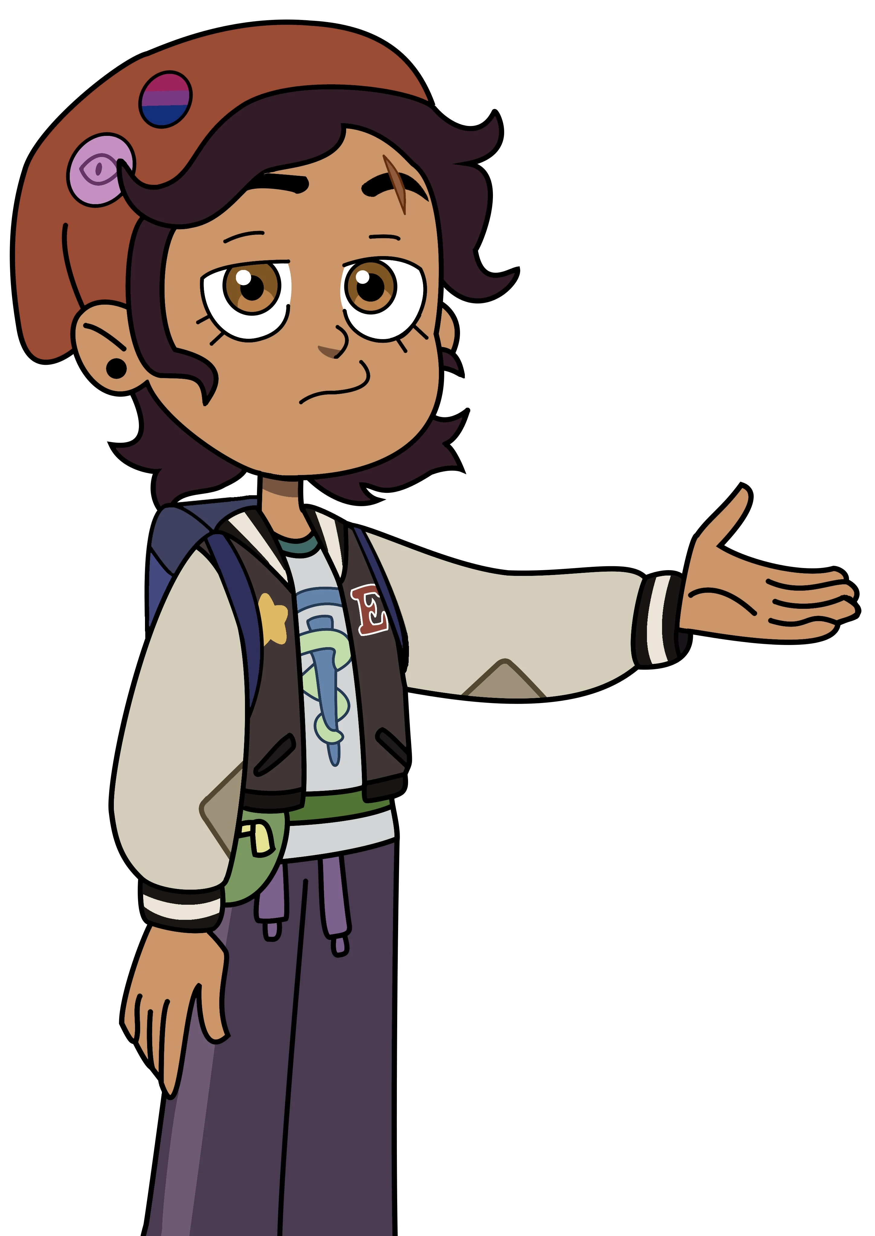 Is there a render of Luz smiling in this design? | Fandom