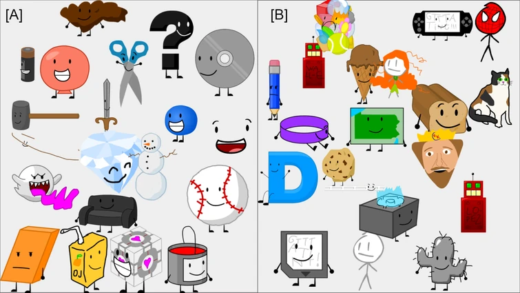 BFDI Recommended Characters VV 12 (VTE) | Fandom