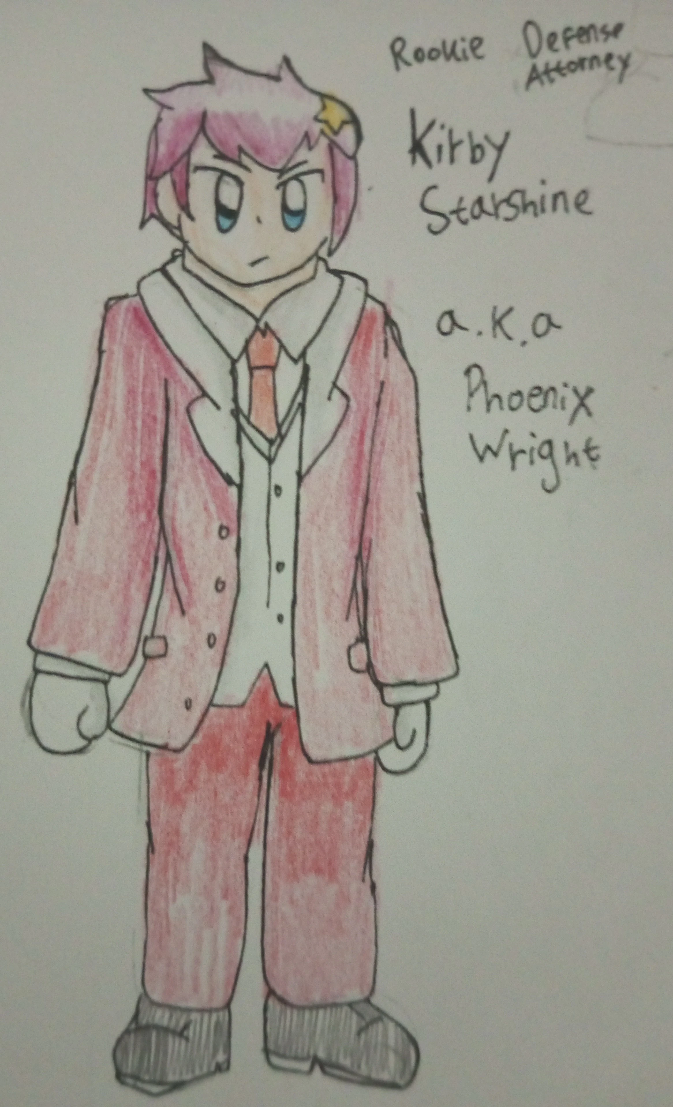 Idk what am i doing, have a Ace Attorney x Kirby AU | Fandom