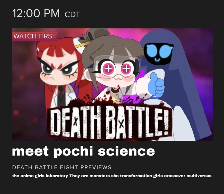 Death battle fight previews hazbin hotel vs pochi science (prime video ...