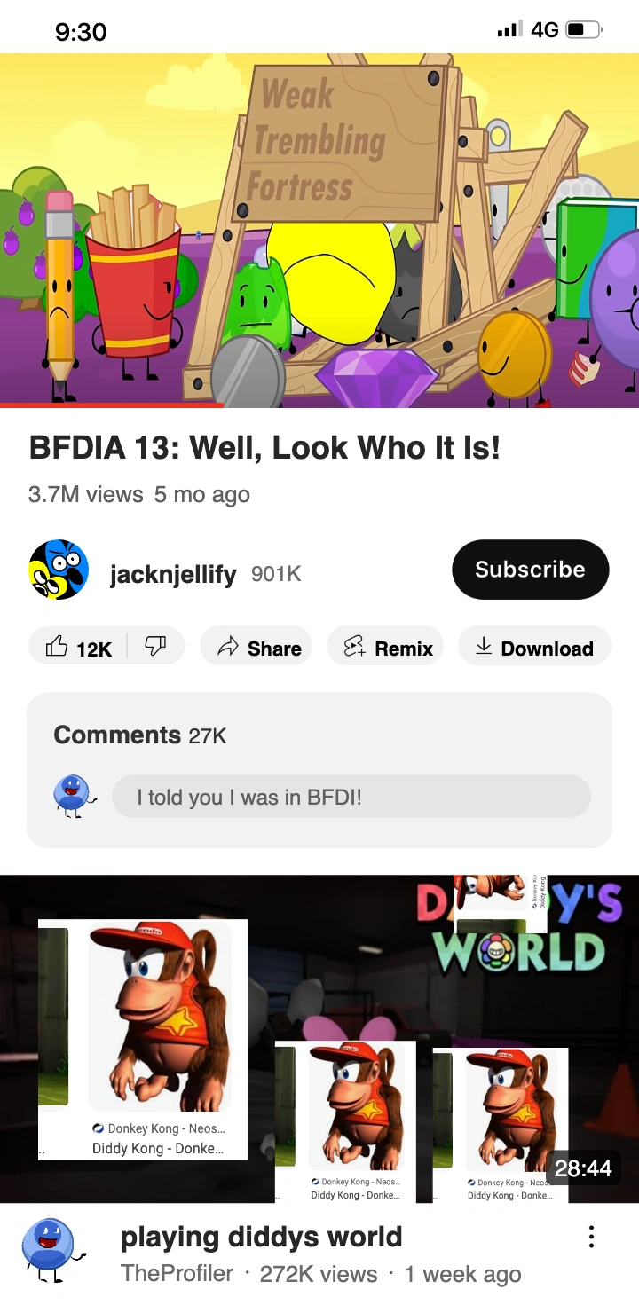 profily really was in BFDIA! | Fandom