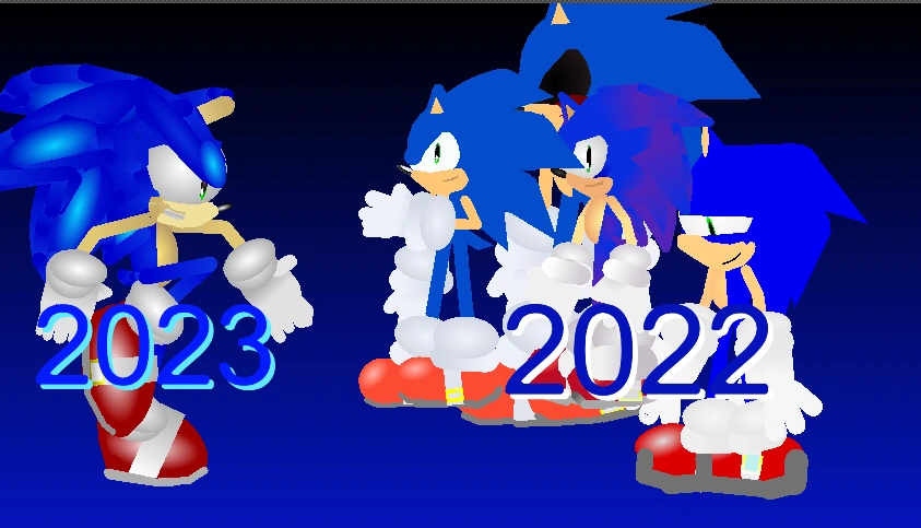 I been Practicing make Sonic Figure in Sticknodes since 2022 and I keep ...
