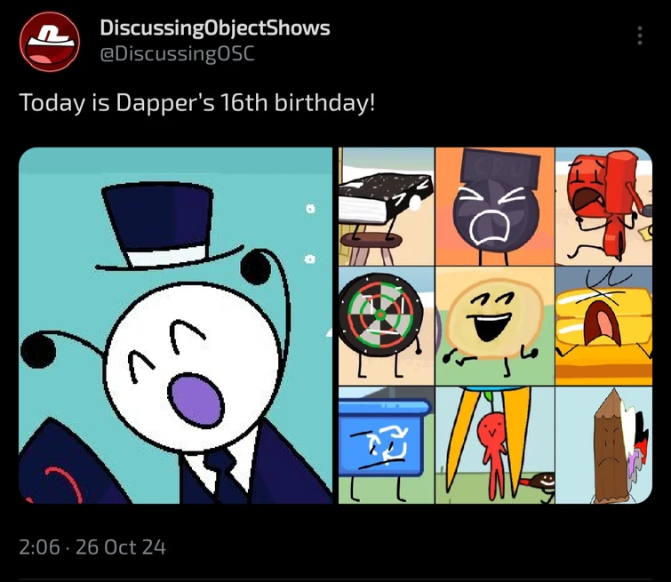 Happy birthday to Dapper! | Fandom