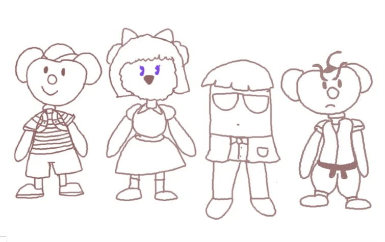 Earthbound cast into Bears | Fandom