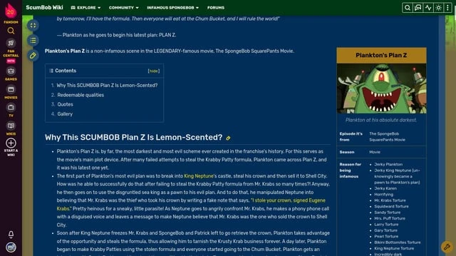 The ScumBob wiki Is seriously sensitive | Fandom
