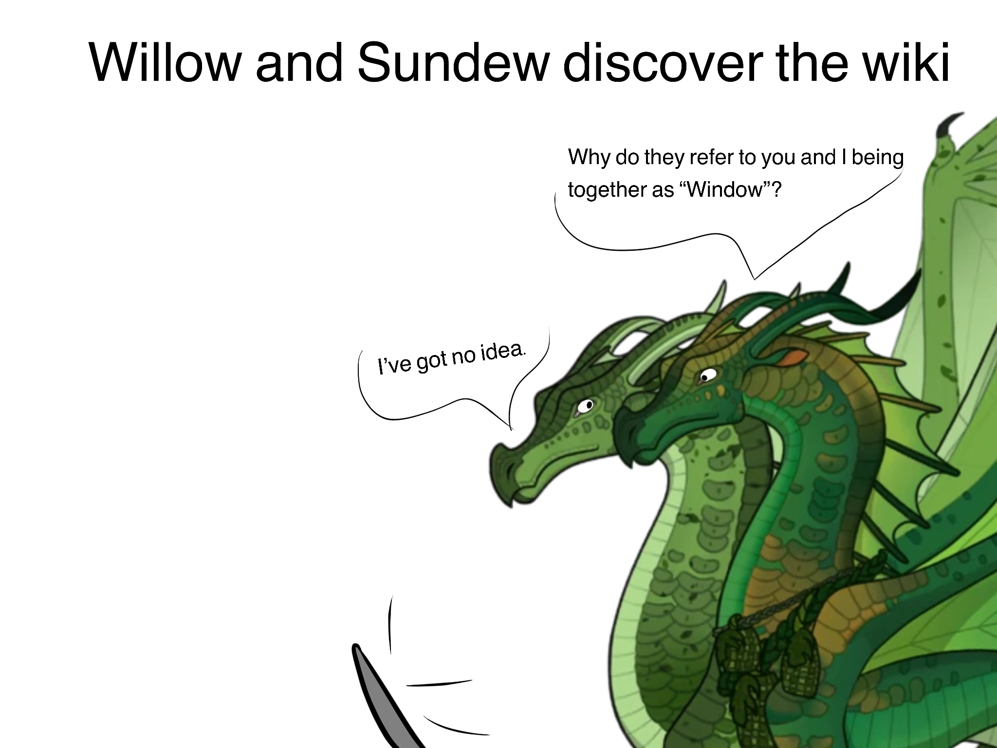 Willow and Sundew discover the wiki | Fandom