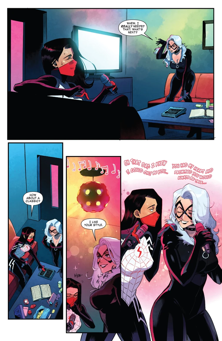 The Queer Love That Was Never Shown: Silk and Black Cat. | Fandom