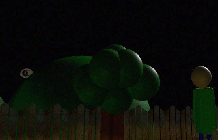 oh noes baldi getting stalked by scary eye!!!! | Fandom