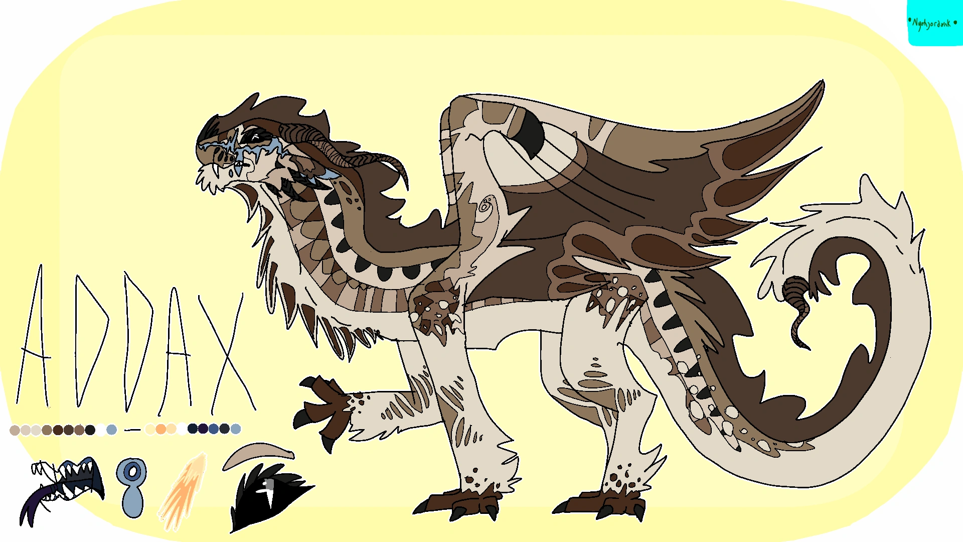 WoF cannon character refs 13 - Addax | Fandom