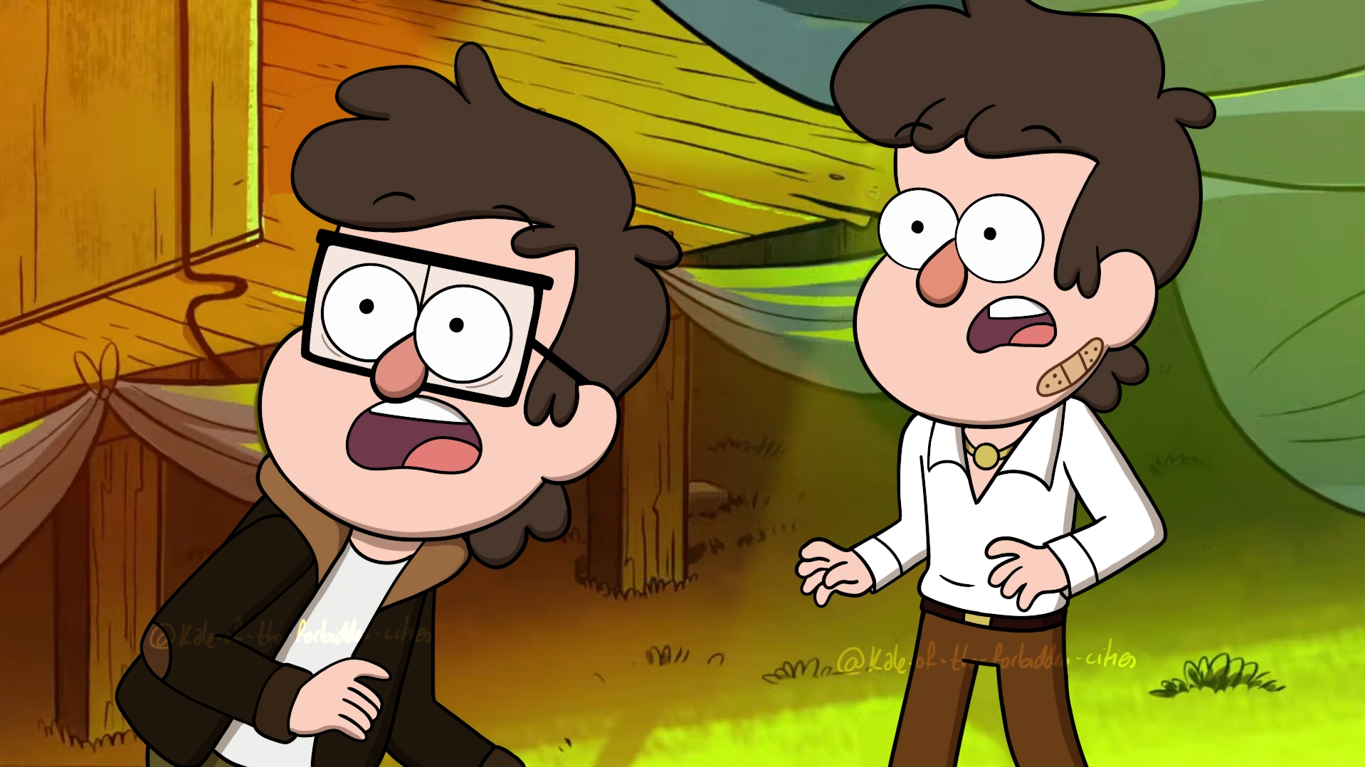 more relativity falls screenshot redraws! (+ timelapse) | Fandom