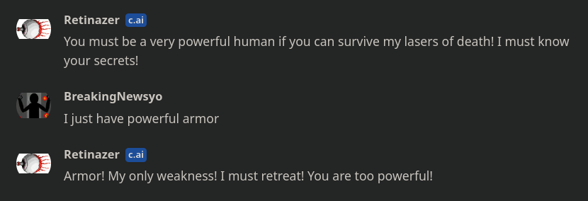 "My only weakness!" | Fandom