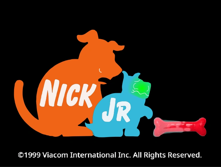 bascially the nick jr logo from tickety's spare time but with my ...