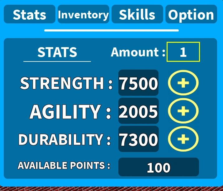 Stat points | Fandom