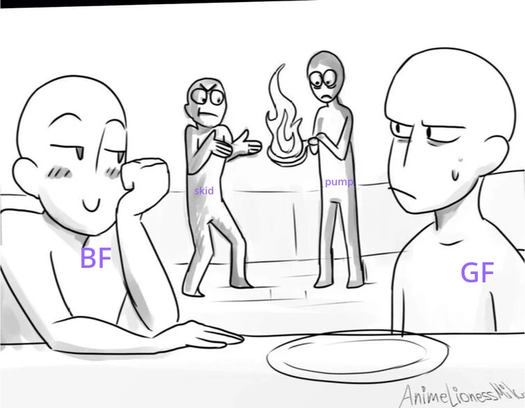 hey draw some fnf charaters in this base best one will win a prize | Fandom