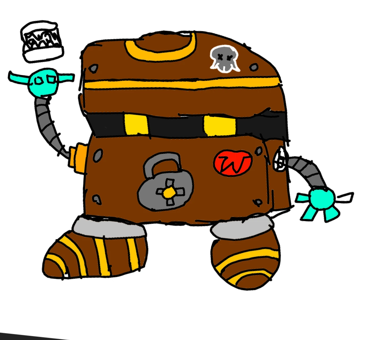 Robot master idea: Treasure man | Fandom