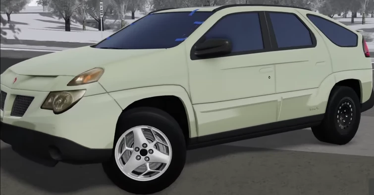 My new Aztek. I made the license plate just like the real car in ...