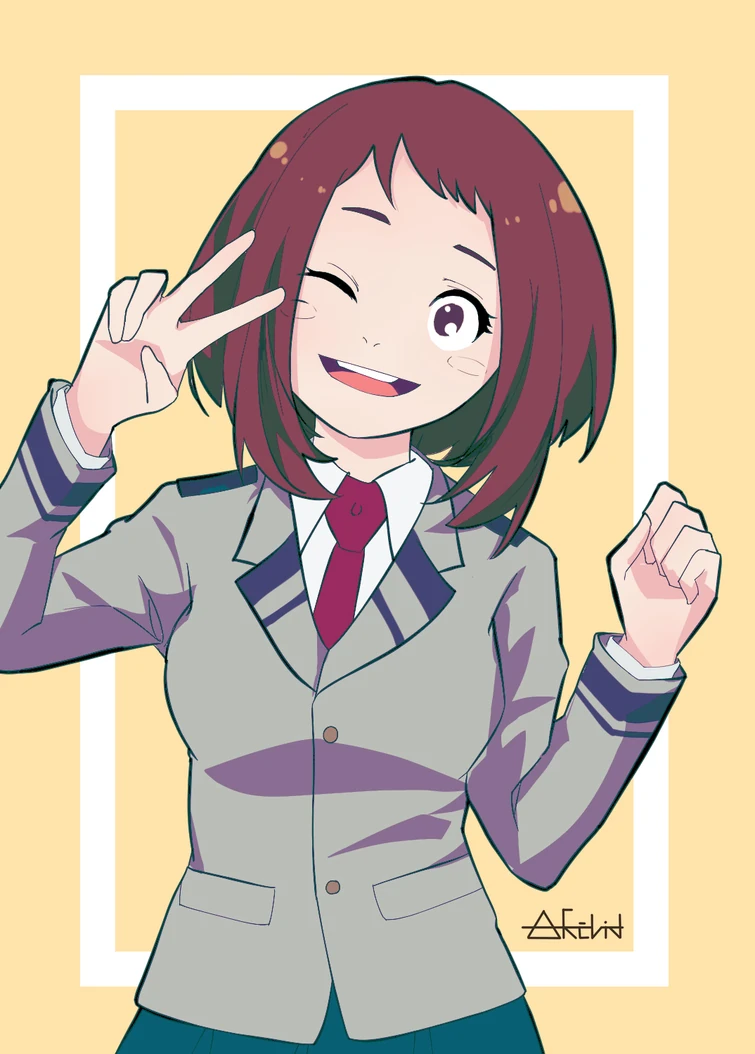 baby uraraka with a balloon won so while i work on that, have some ...