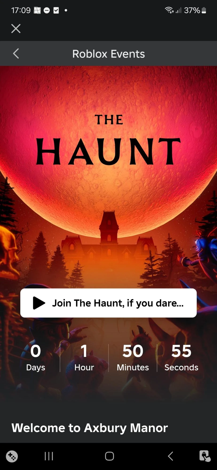 The haunt begins in 2 hours!! | Fandom