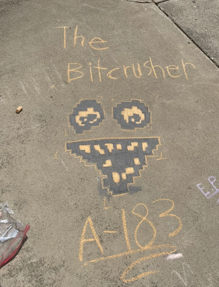I drew A-183 using chalk | Fandom