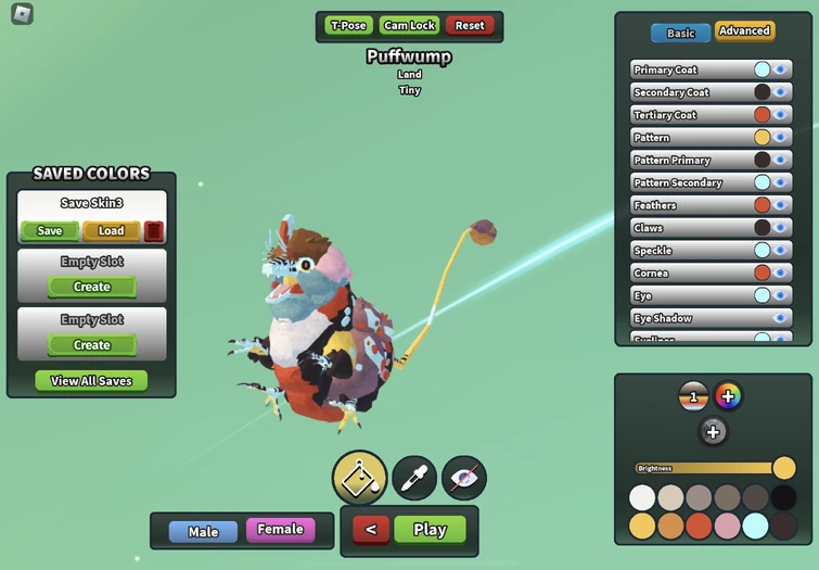 Why does puffwump have these colors | Fandom